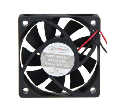 24V DC Fan 60x60x15mm (2 kablo) ve Fiyatı - Arkotek Elektronik